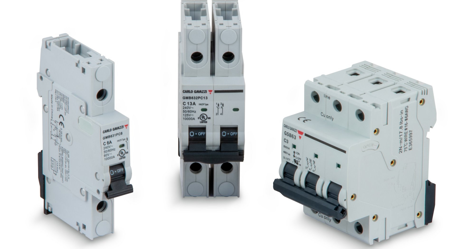 Miniature circuit breakers - GavazziAutomation